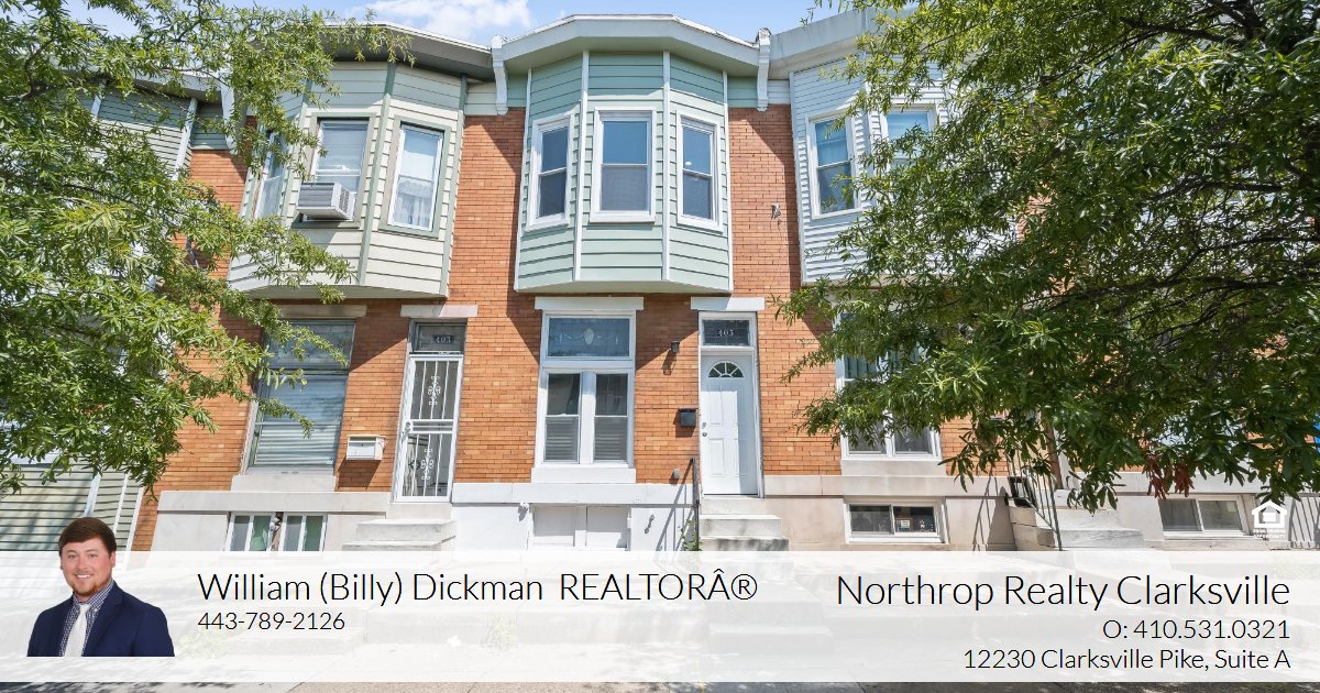 405 S Newkirk Street, Baltimore, MD 21224